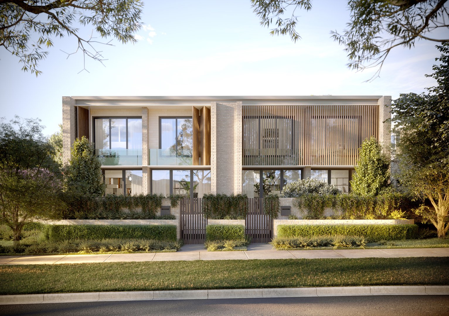 Elm Lane - 4 bedroom duplexes - up to 217m2 of total living., Denman ...