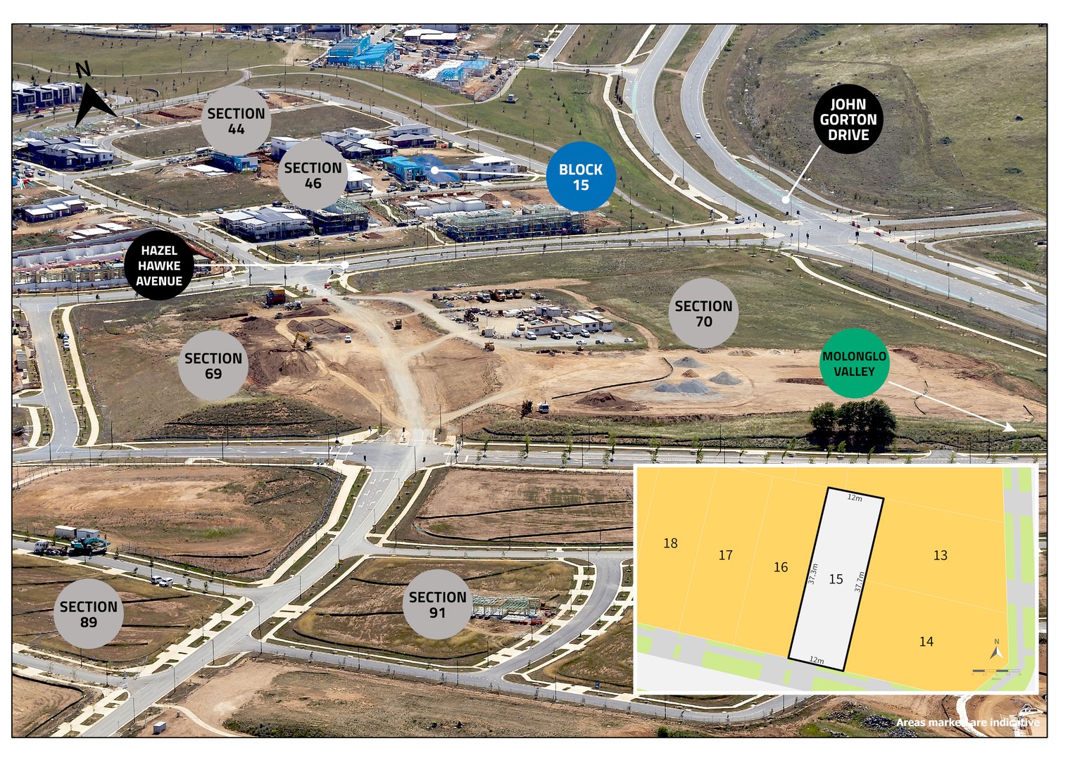 Whitlam - Feels like home - Block 15 Section 46 - 449m2, Whitlam ACT ...