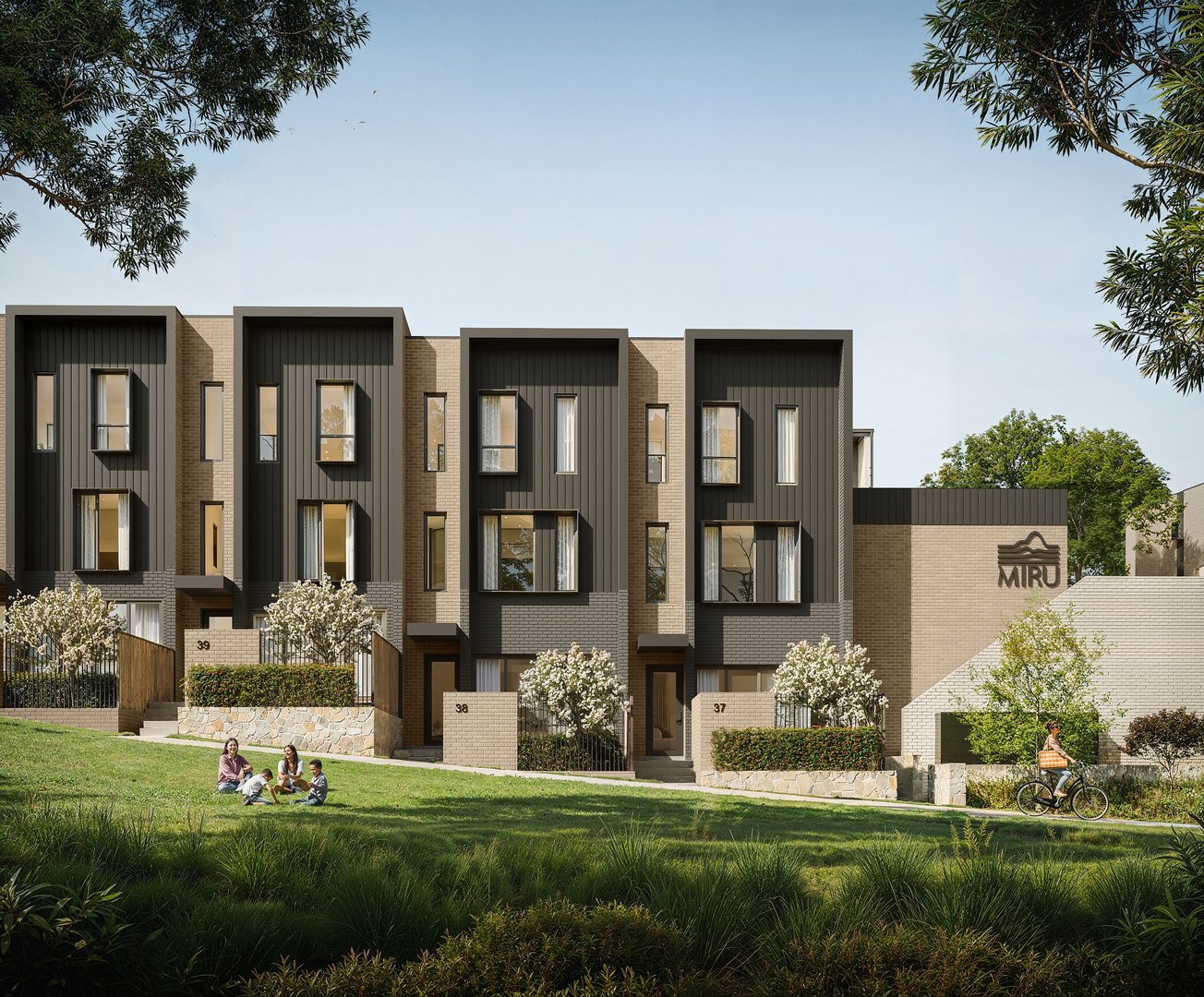 Miru - Three-bedroom home with courtyard + WIR - Type H, Denman ...